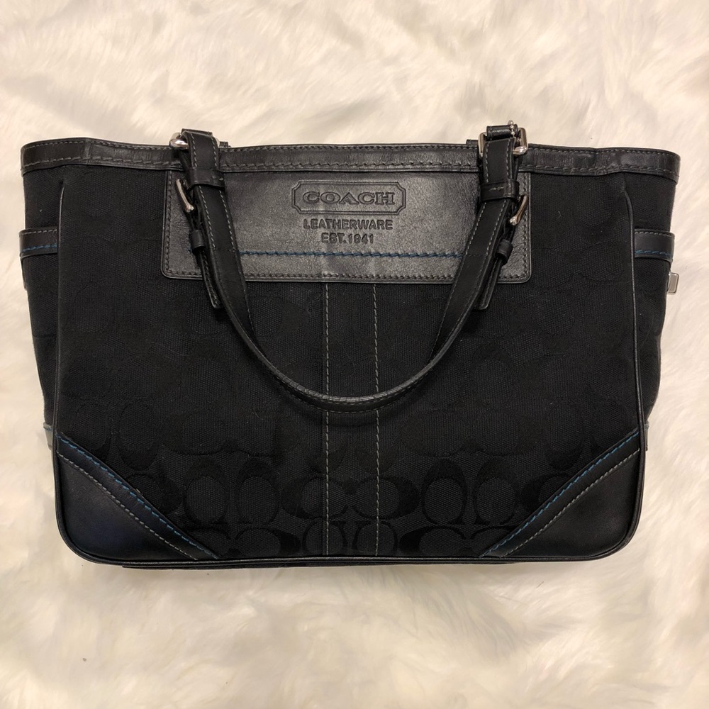 Coach Satchel Doctor Bag In Black - Gem